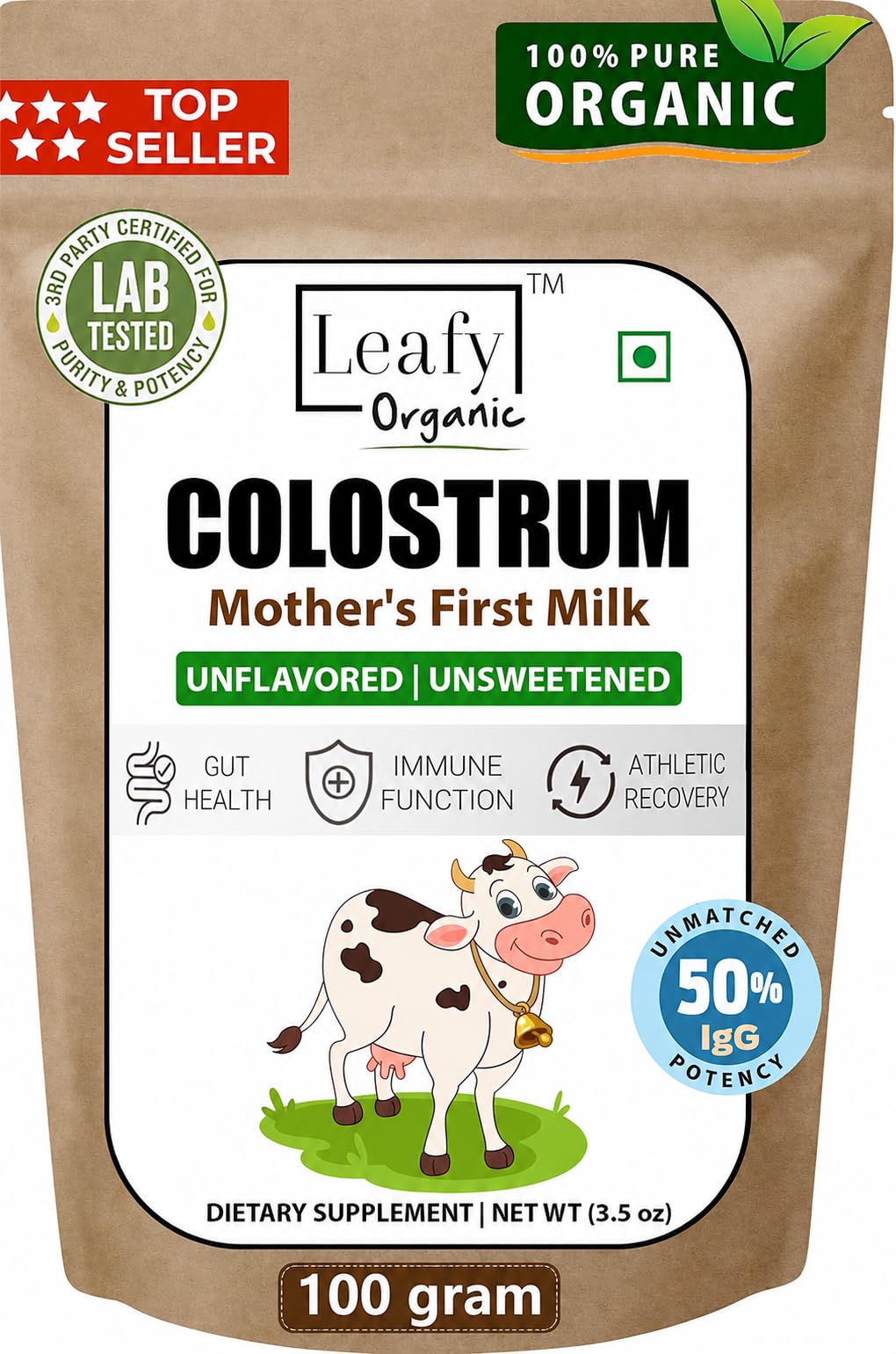 pure colostrum powder for gut health