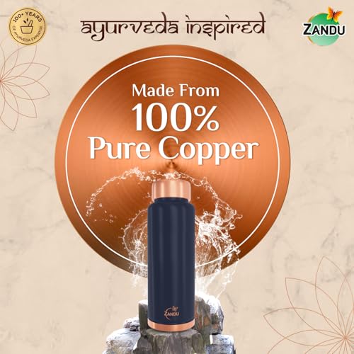 pure copper bottle for wellness