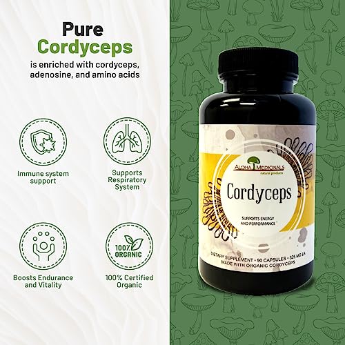 pure cordyceps for natural energy