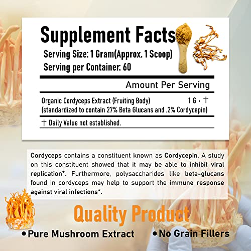 pure cordyceps powder for wellness