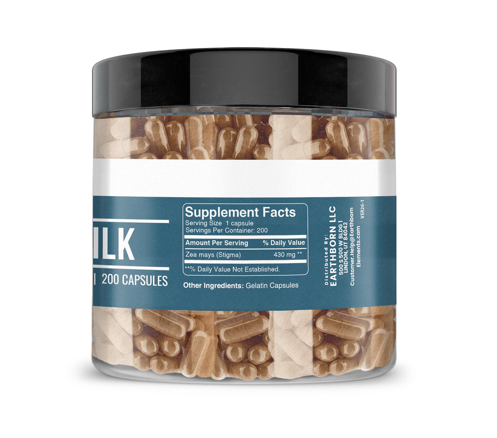 pure corn silk extract capsules