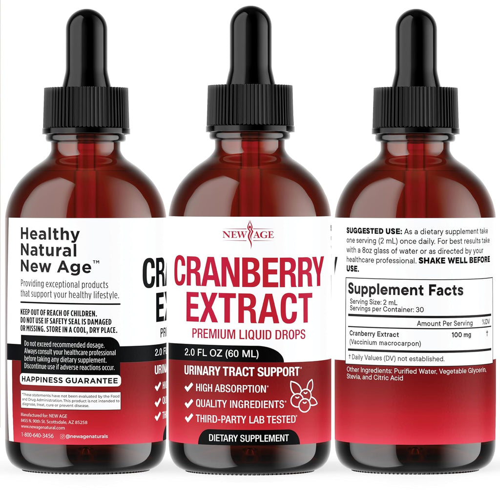 pure cranberry drops for vitality
