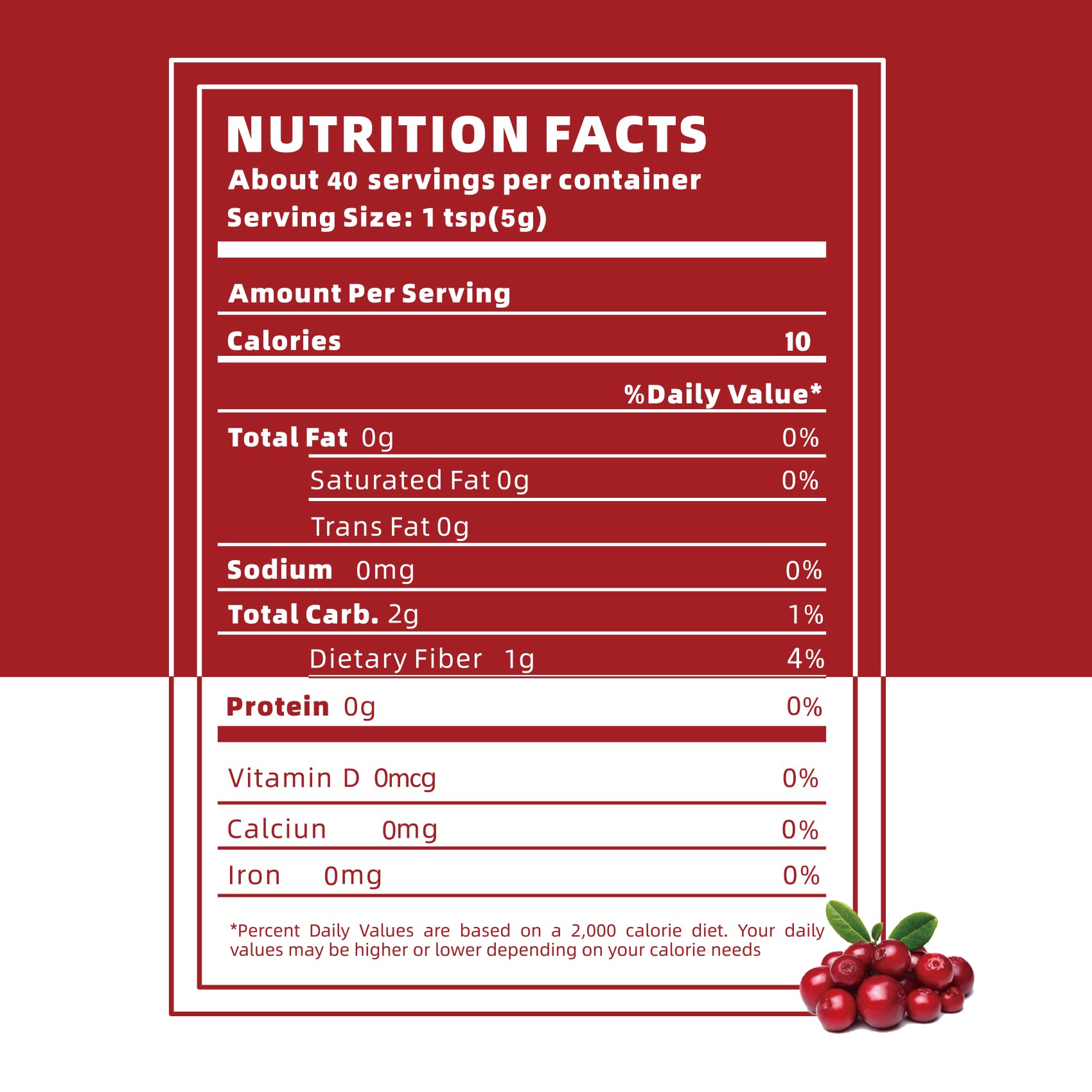 pure cranberry extract for detox