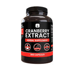 pure cranberry extract supplement capsules