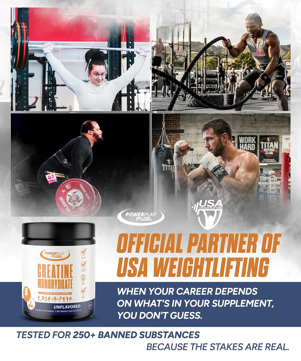 pure creatine for energy boost