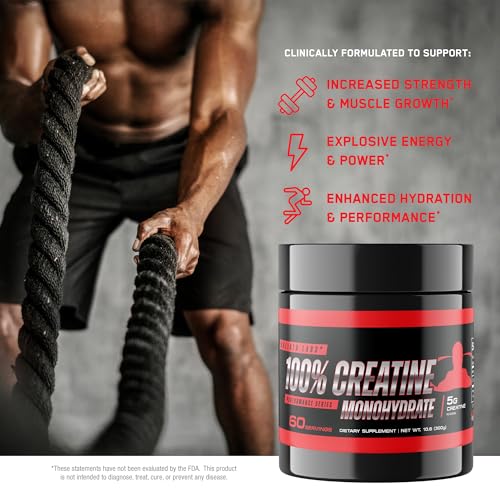 pure creatine for muscle growth