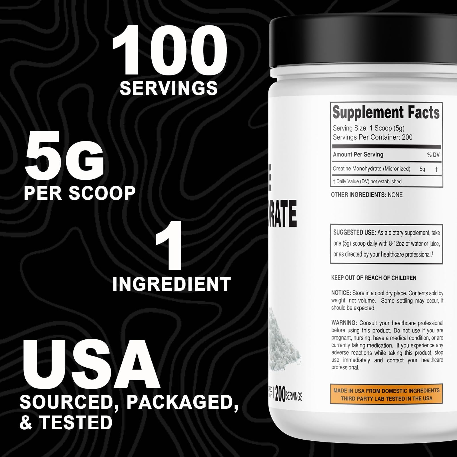 pure creatine for muscle growth