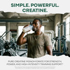 pure creatine for strength gains