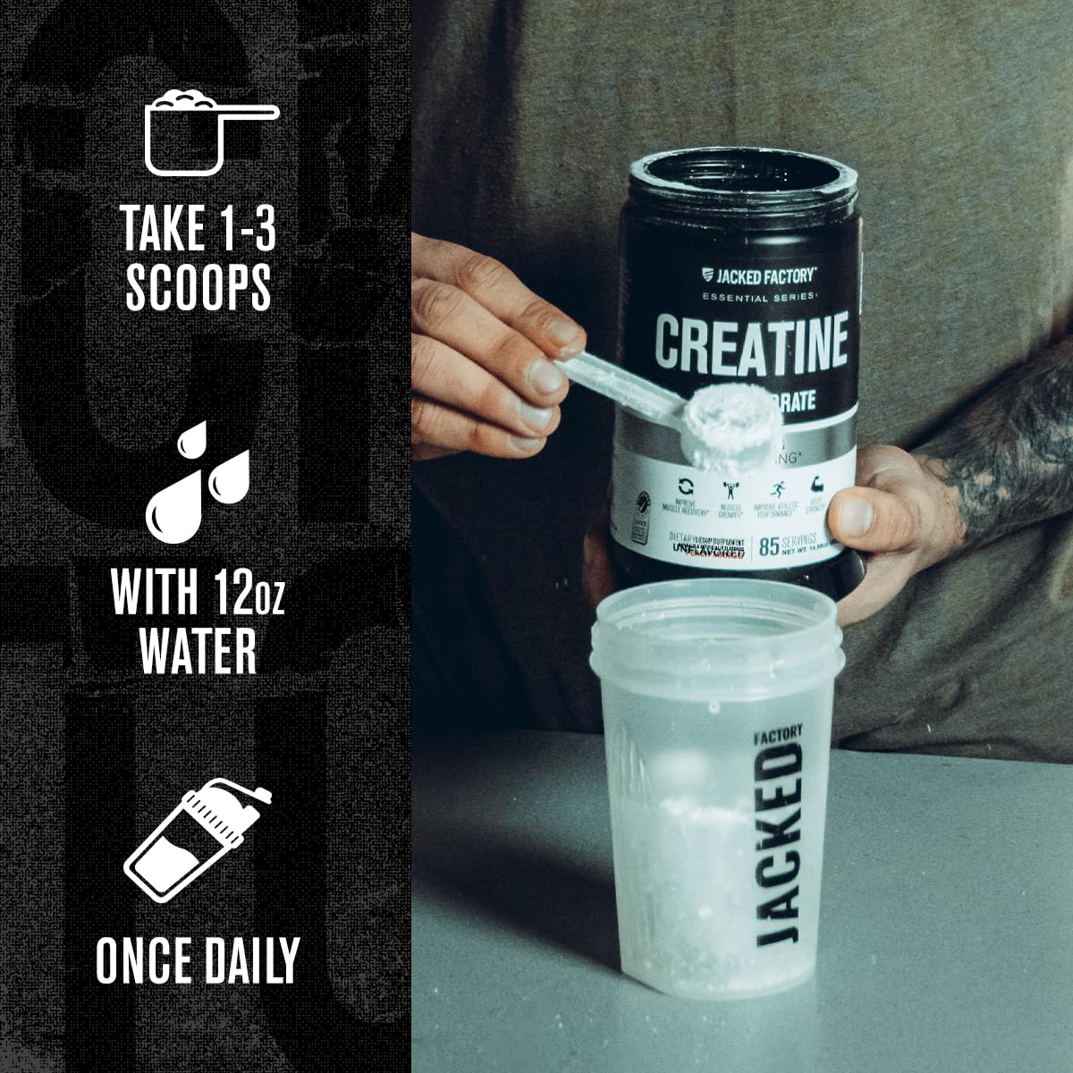 pure creatine for strength training