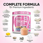 Pure creatine for strength training
