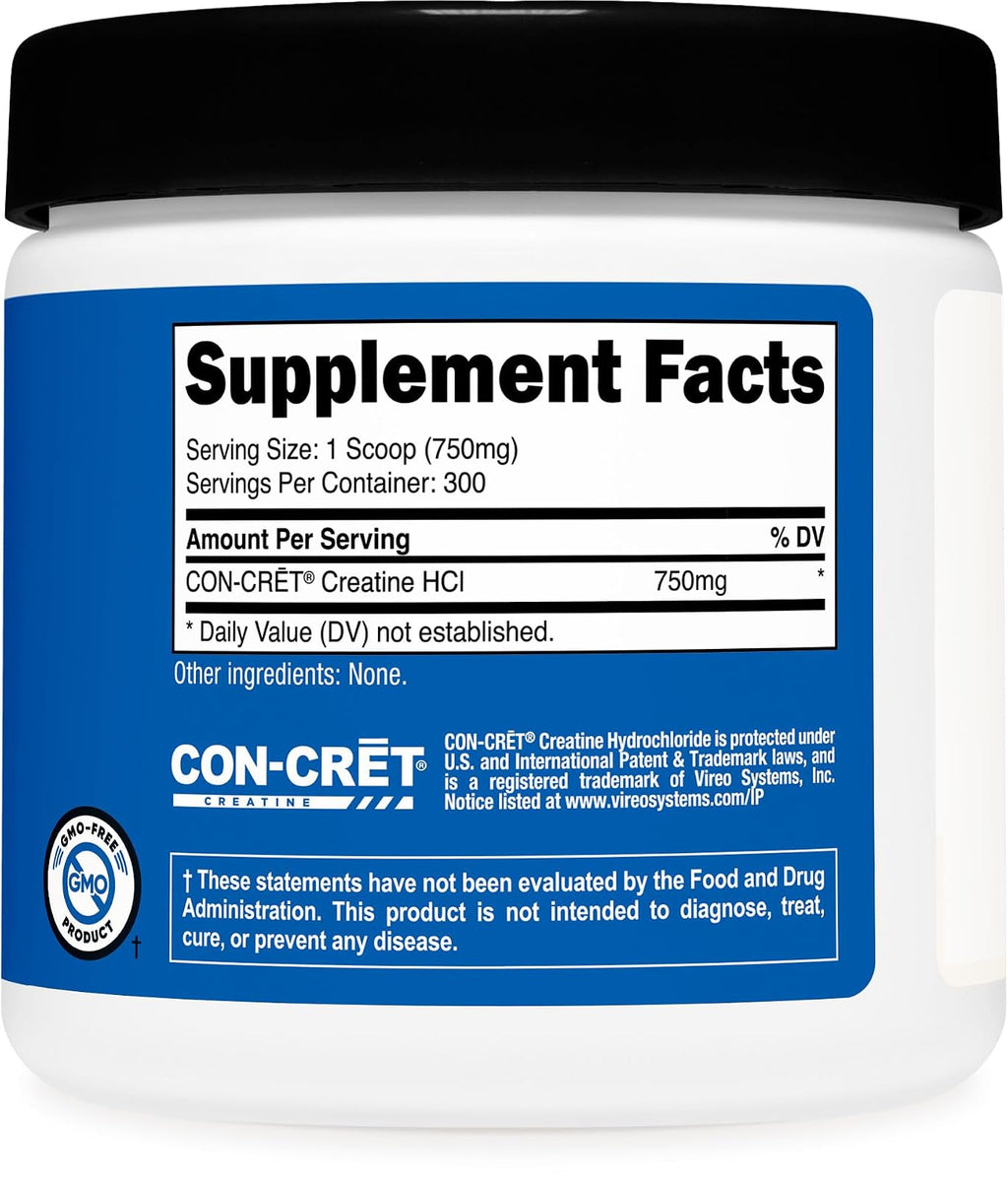 pure creatine HCl powder for strength training
