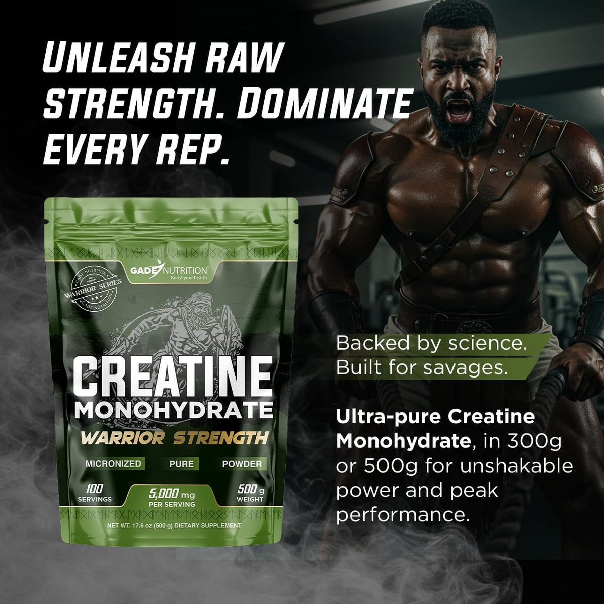 pure creatine monohydrate for athletes