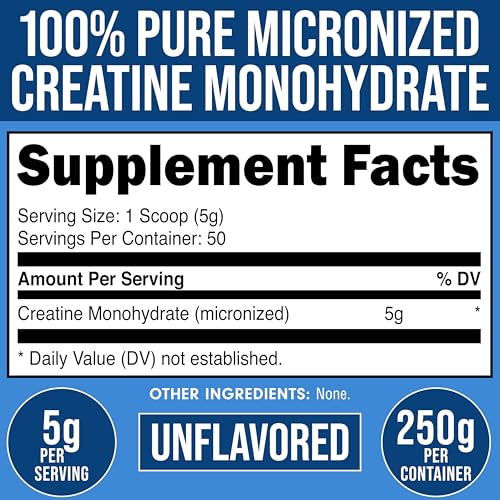 pure creatine monohydrate for athletes