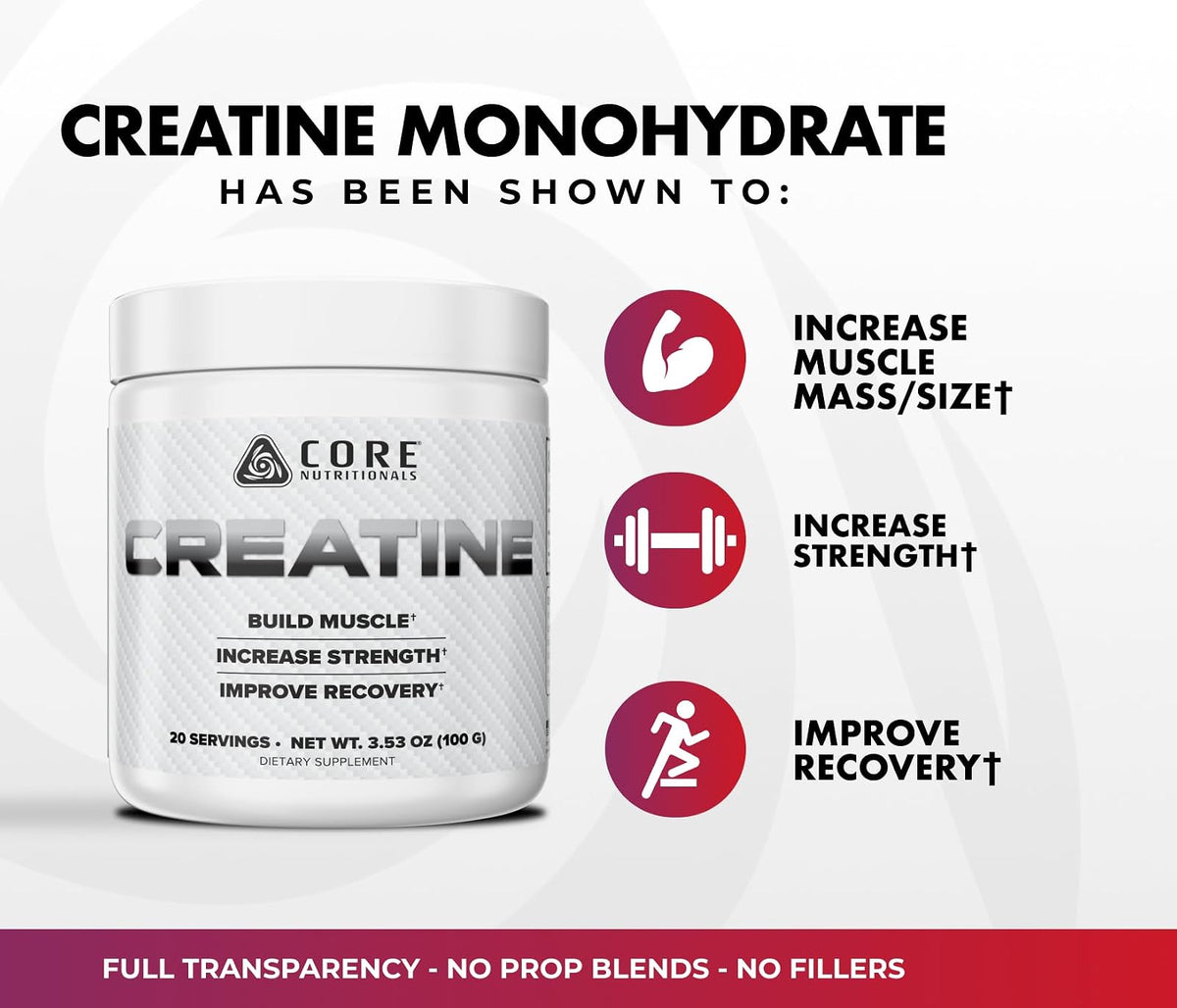 pure creatine monohydrate for athletes