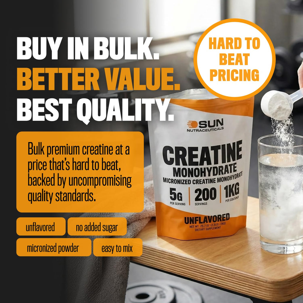 pure creatine monohydrate for athletes