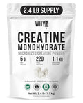 Pure creatine monohydrate for muscle gain