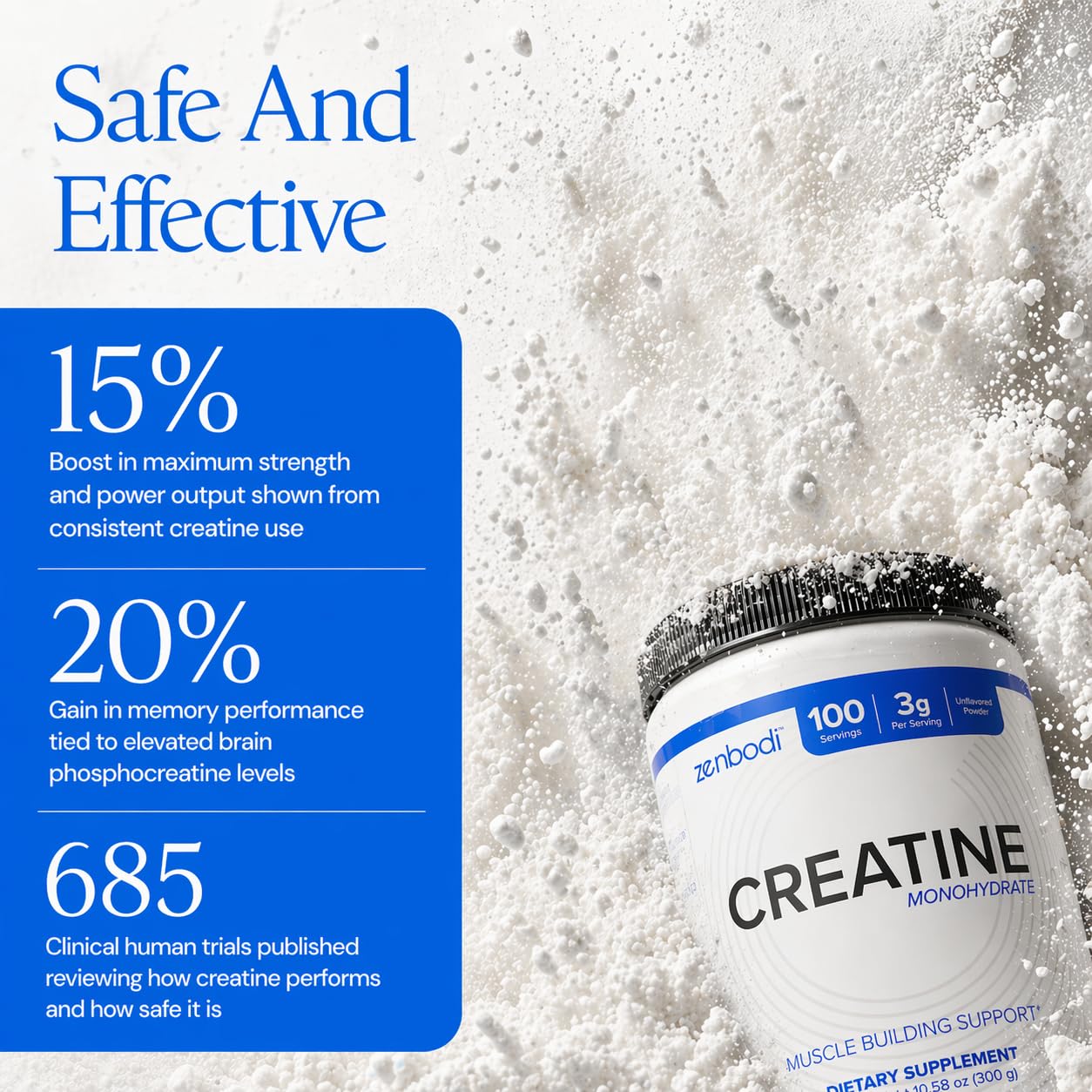 pure creatine monohydrate for strength training