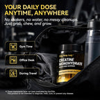Pure creatine monohydrate for strength training
