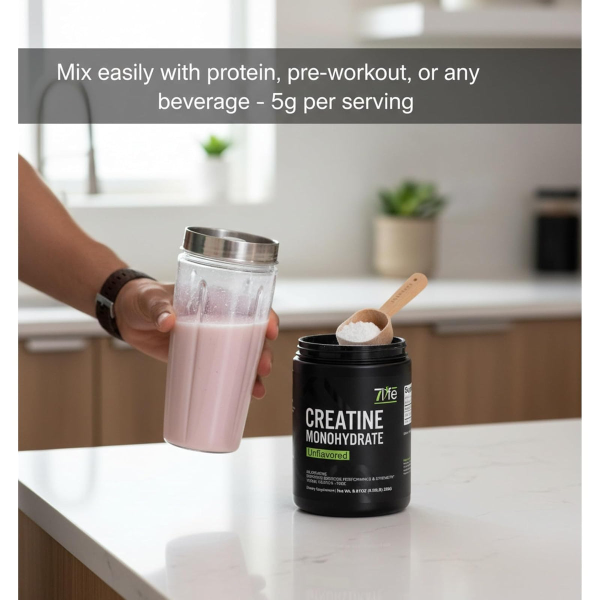 pure creatine monohydrate for strength training