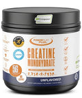 pure creatine monohydrate powder supplement