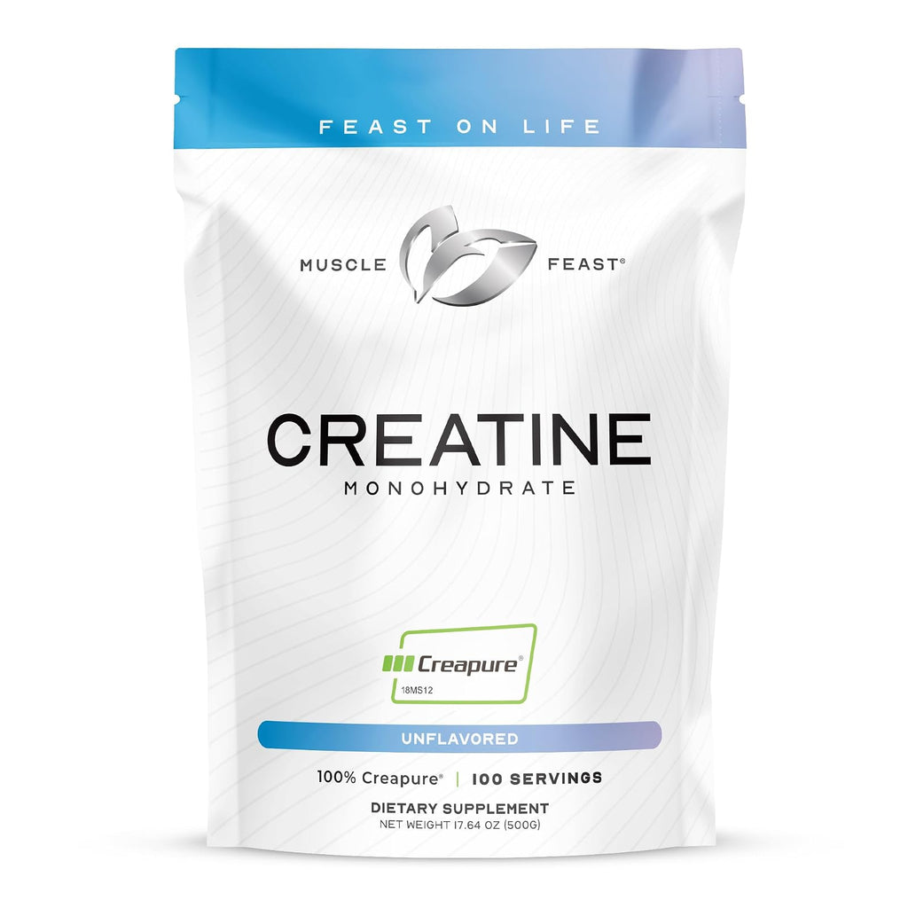 pure creatine monohydrate powder