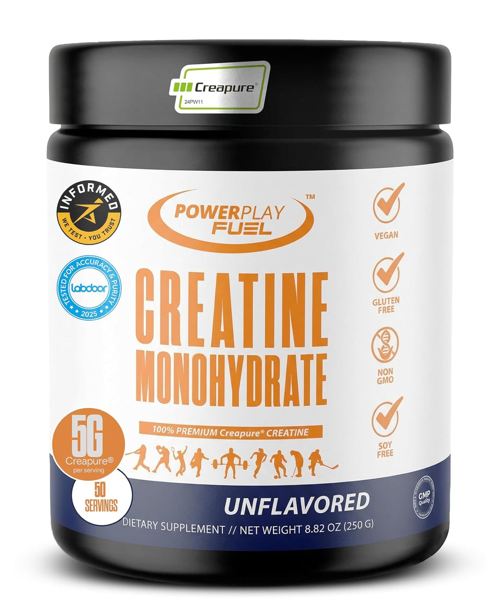 pure creatine monohydrate powder