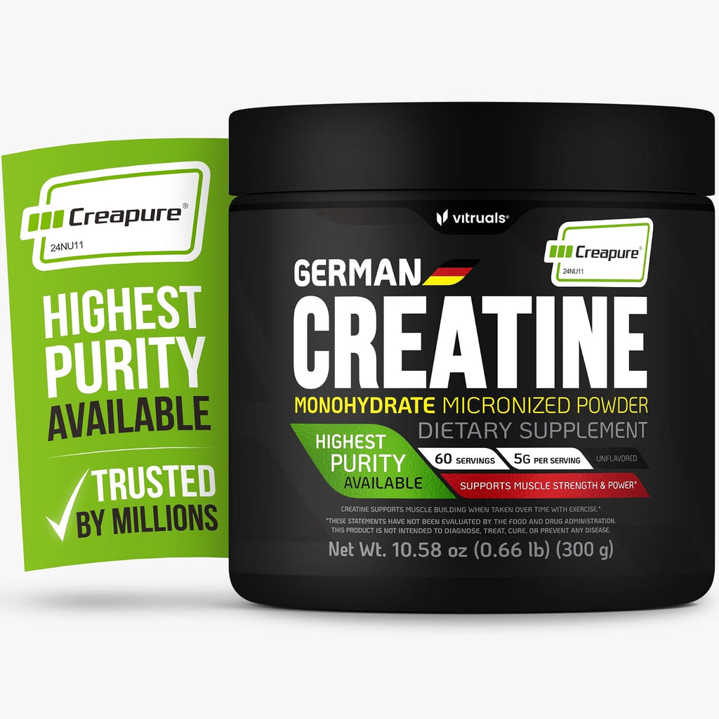 pure creatine monohydrate powder