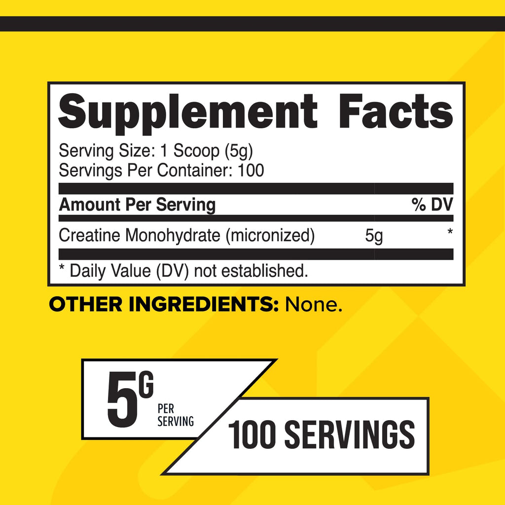 pure creatine monohydrate powder
