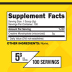pure creatine monohydrate powder