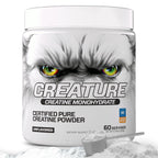 pure creatine monohydrate powder
