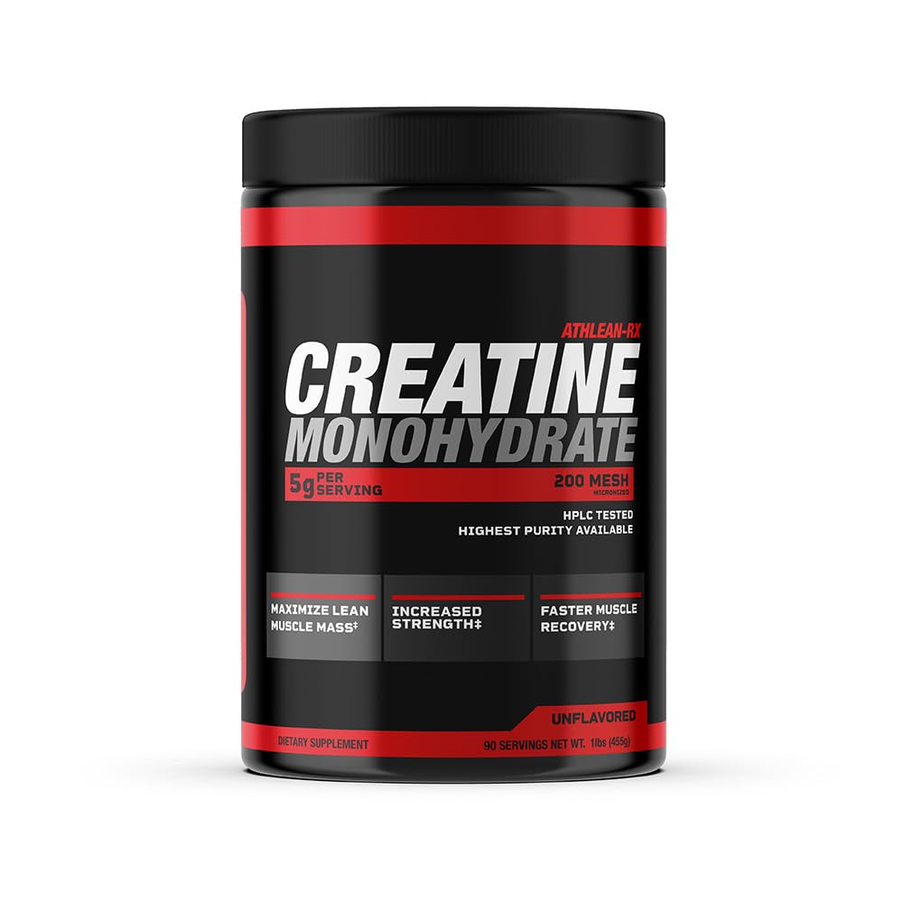pure creatine monohydrate supplement