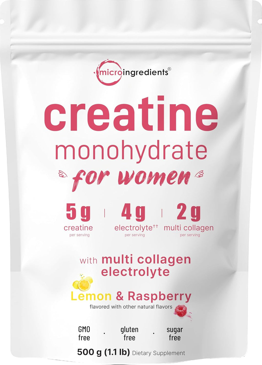 pure creatine monohydrate supplement