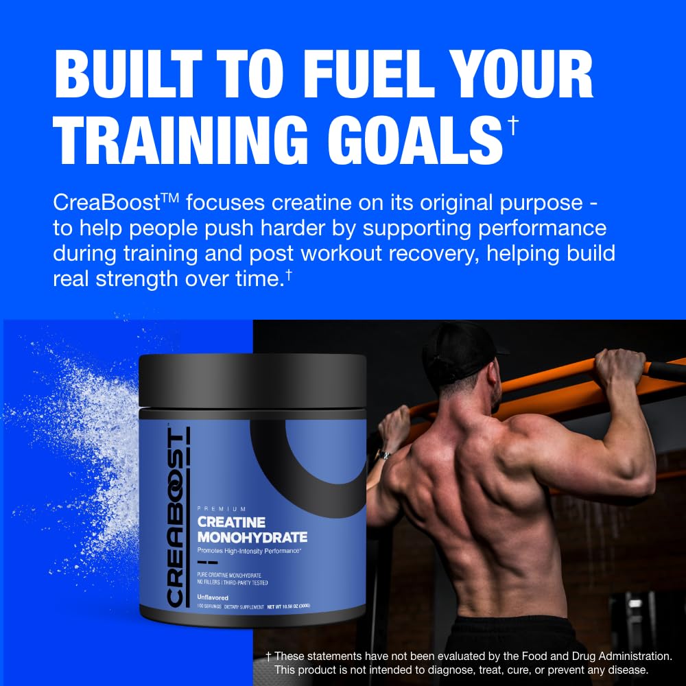 pure creatine monohydrate supplement