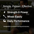 pure creatine monohydrate supplement