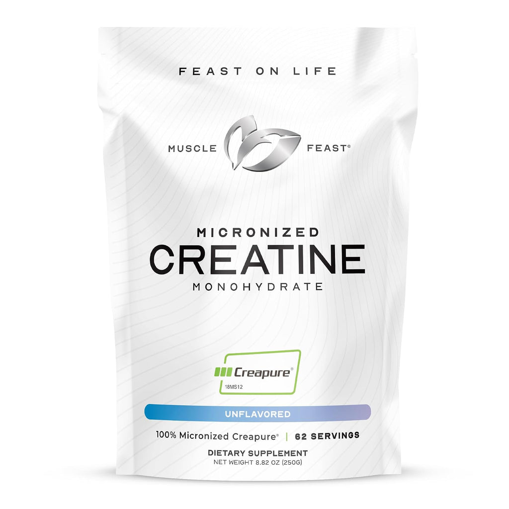 pure creatine monohydrate supplement