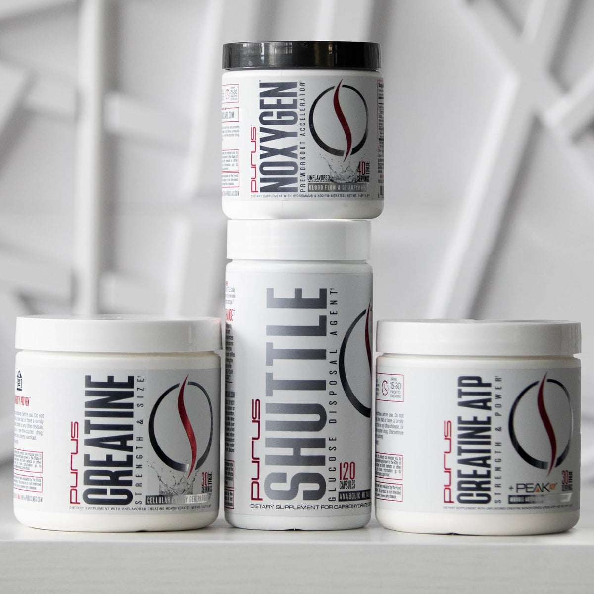 Pure creatine powder for athletes and fitness