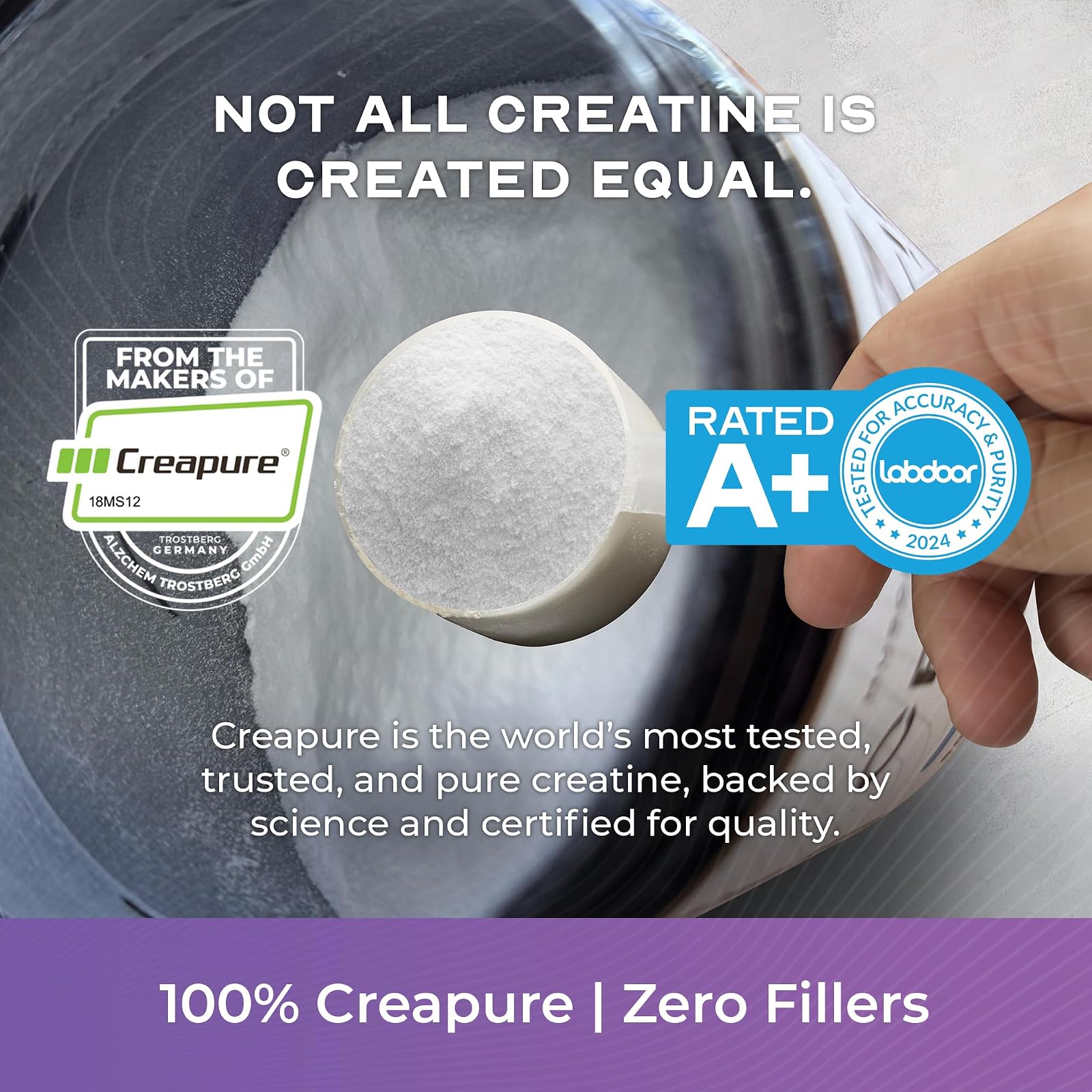 pure creatine powder for athletes