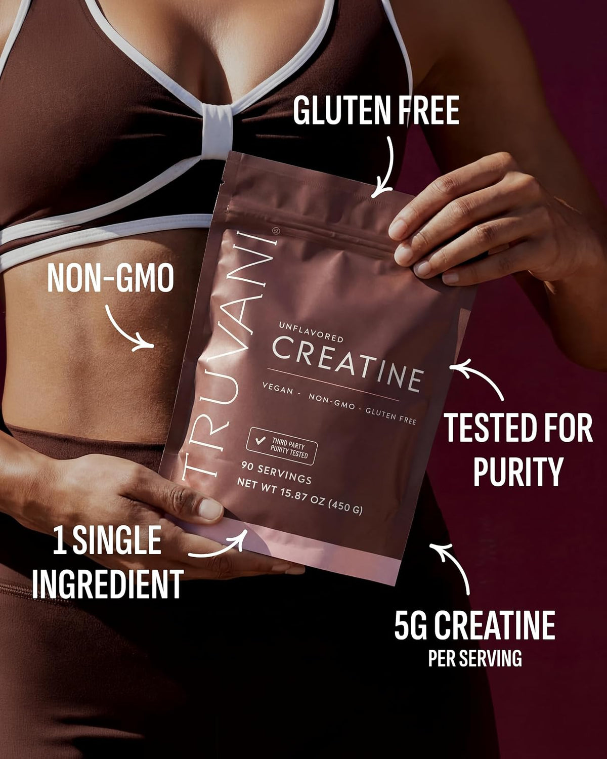 pure creatine powder for athletes