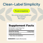 pure creatine powder for strength training