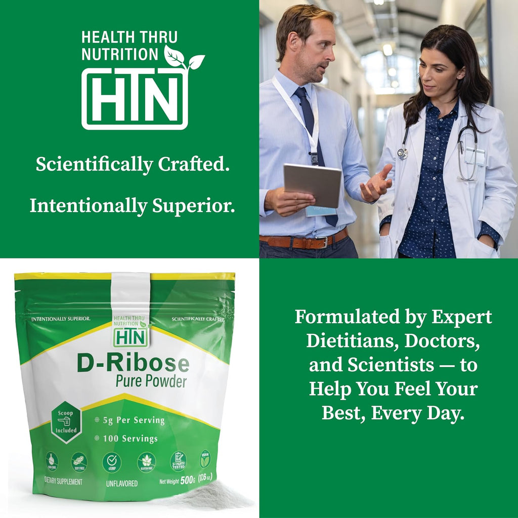 Pure D-Ribose for improved stamina