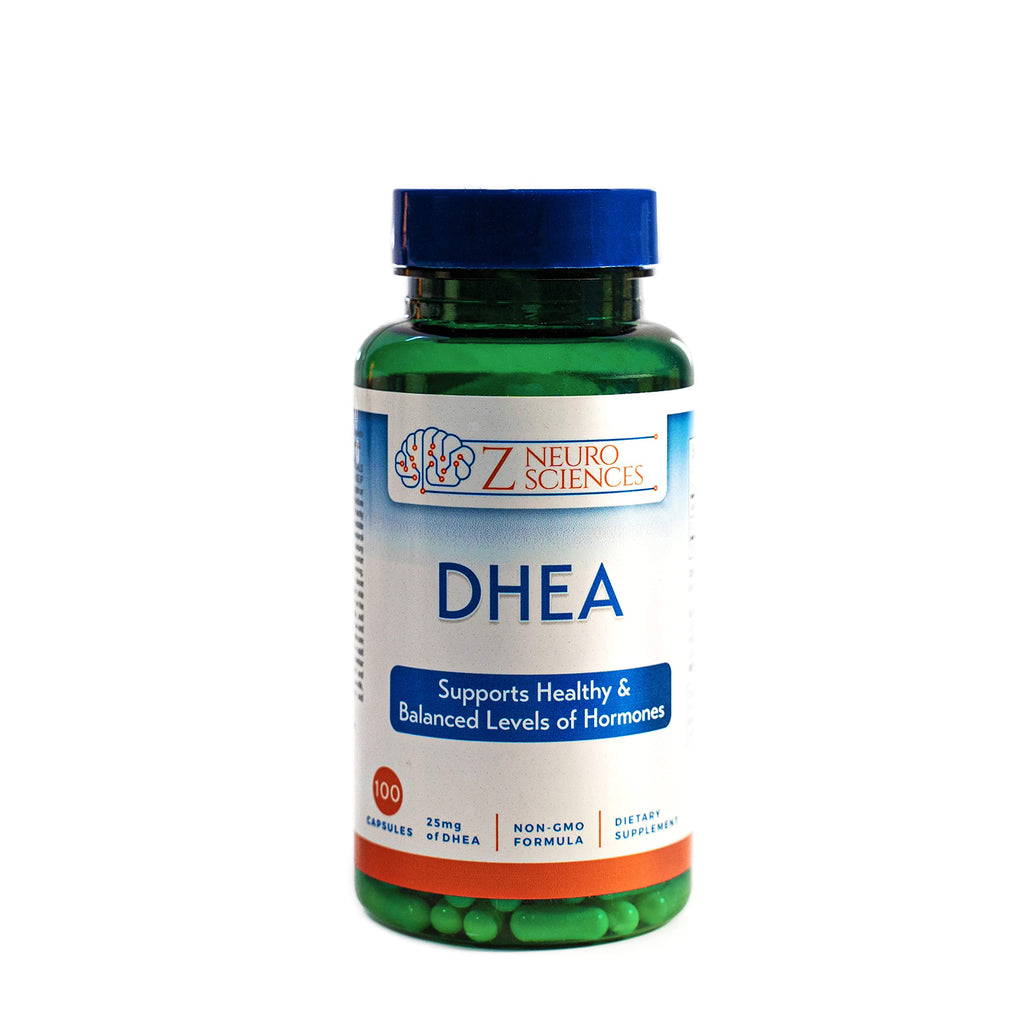 Pure DHEA capsules for cognitive support