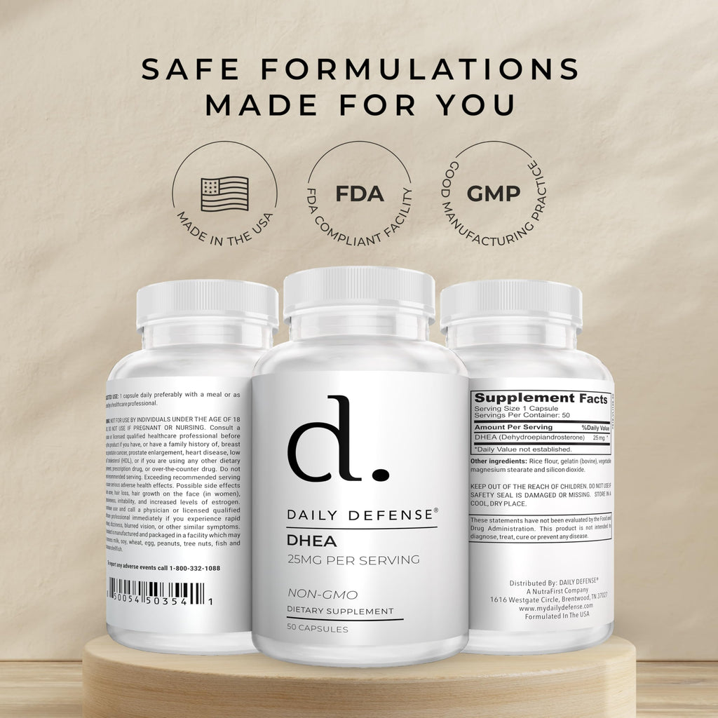 Pure DHEA for daily energy support