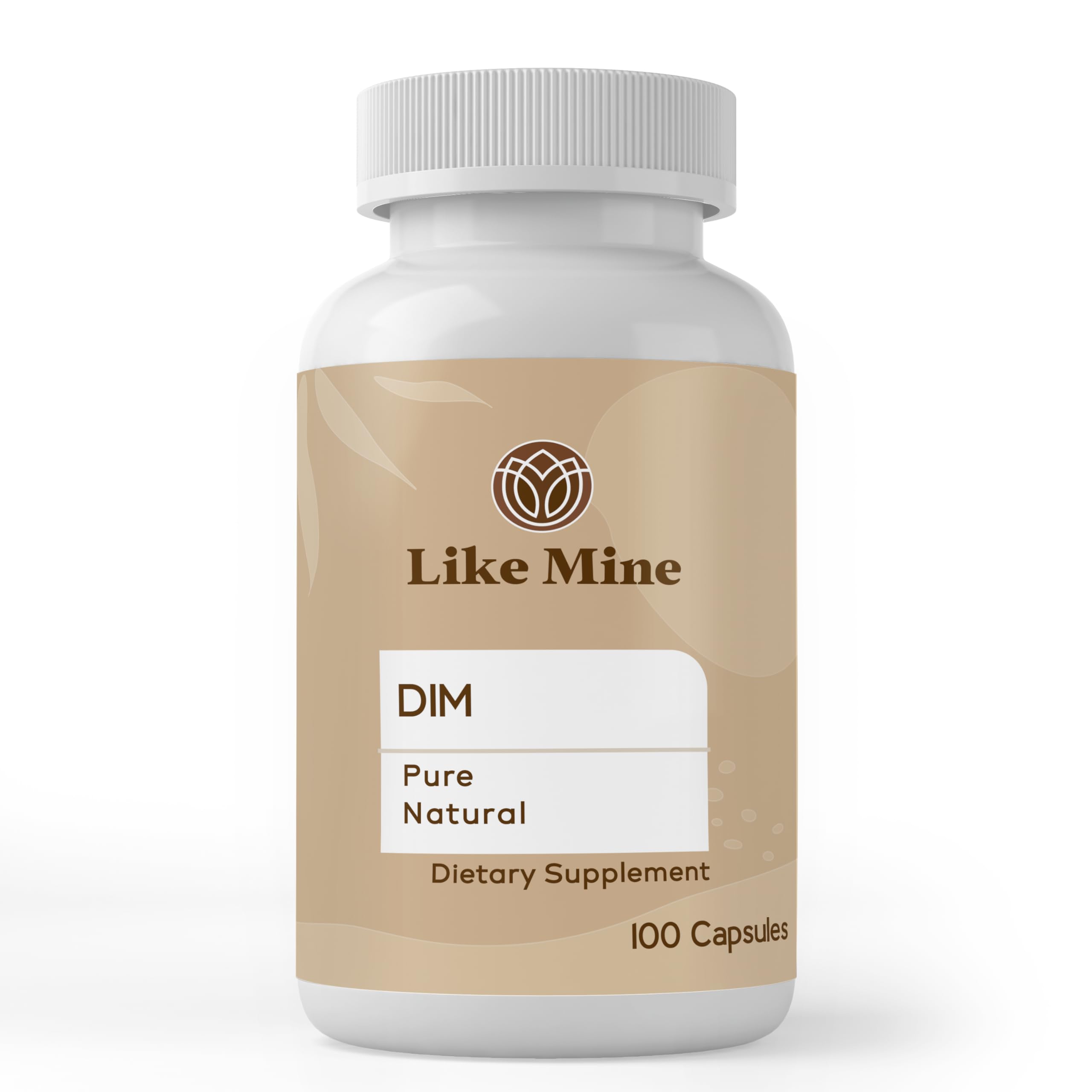 pure DIM dietary supplement capsules