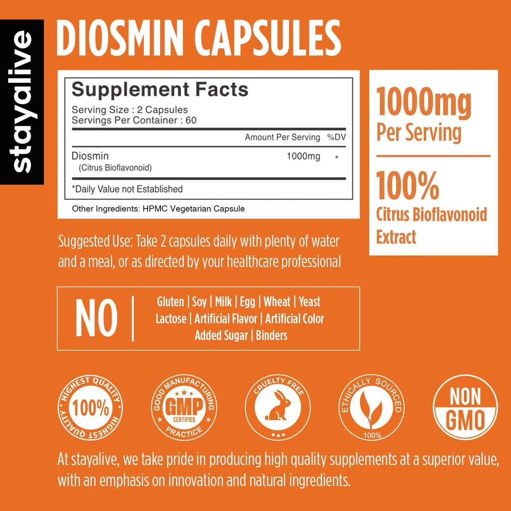 Pure Diosmin Complex multivitamin for women