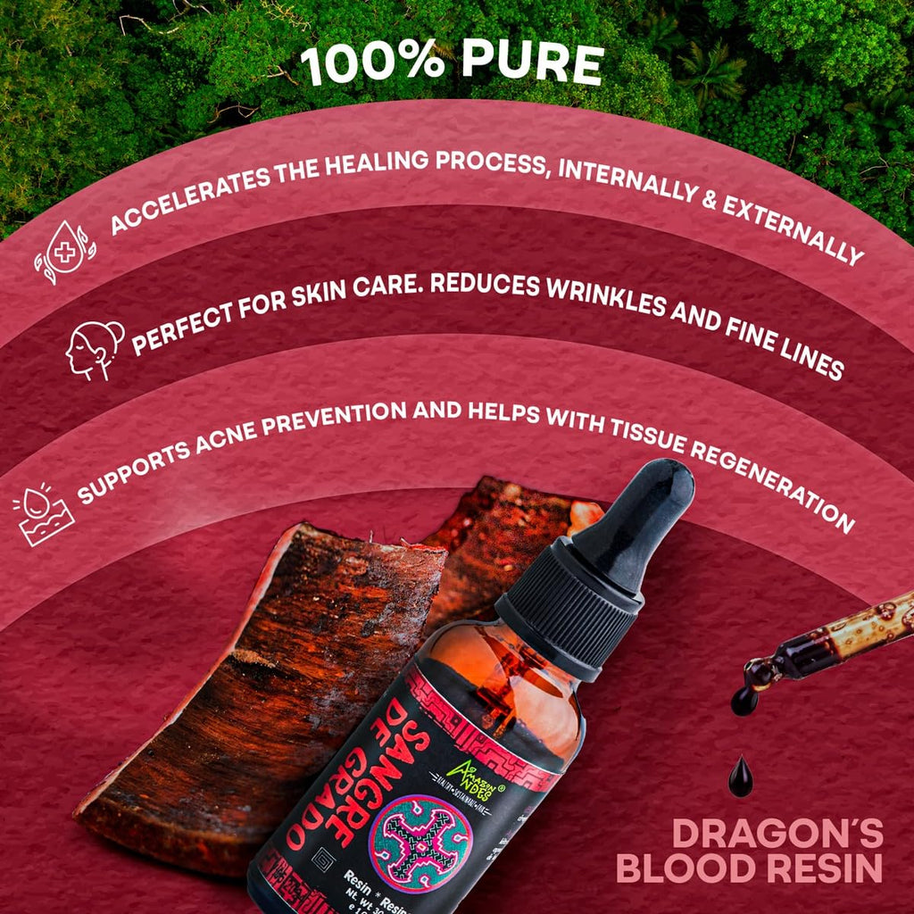 pure Dragon's Blood for skin conditions