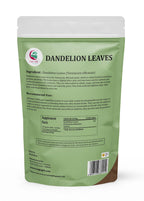 pure dried dandelion leaves for tea