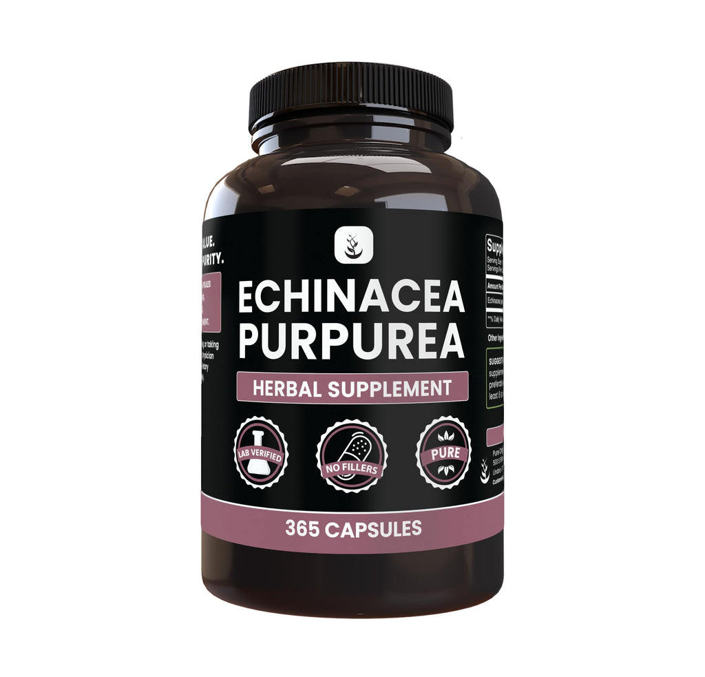 pure echinacea capsules for immunity