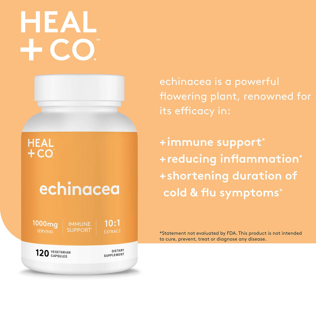 pure echinacea capsules for wellness