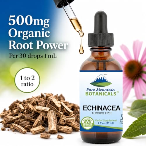 pure echinacea drops for wellness