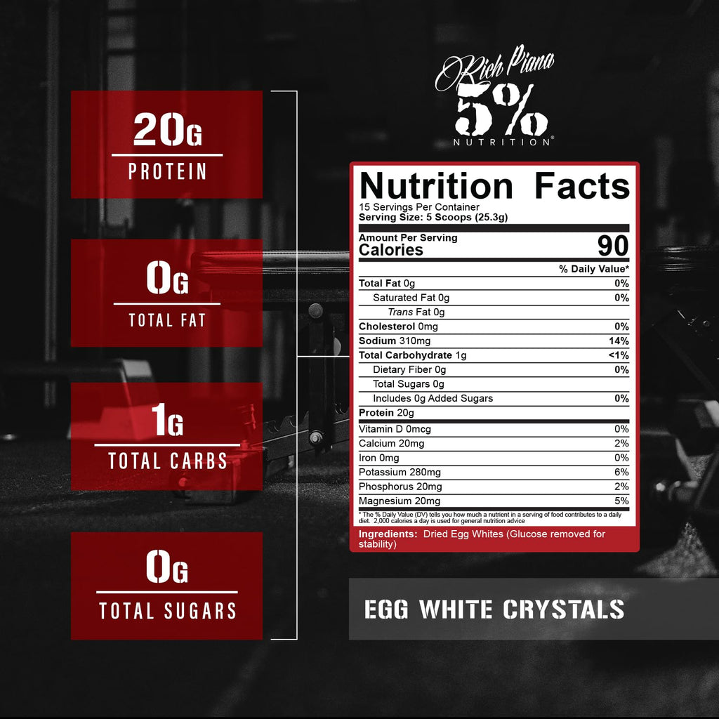 pure egg white protein for muscle